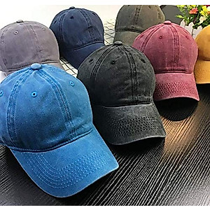 Denim Cap Cute Golden Retriever Baseball Dad Cap Adjustable Classic Sports for Men Women Hat