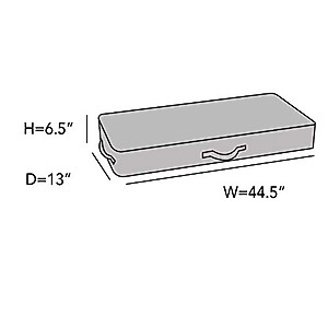 Covermates Keepsakes - Underbed Storage Bag – ID Window – Reinforced Handles – Indoor Storage-Scarlett Red