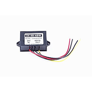 KNACRO 48V 1A 48W DC Convert DC-DC 24V (18V - 32V) Step Up to 48V Voltage Boost Converter Regulator Power Supply(1A)