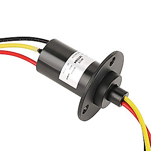 Slip Ring, 3 Wires Slip Ring,250RPM 15A Mini Slip Ring 3 Wires 0-600V for Wind Turbine Power Generator