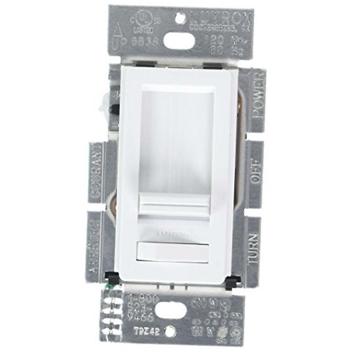 LUTRON ELECTRONICS LECL-153PH-WH WHT Lumea 150W White Dimmer Switch