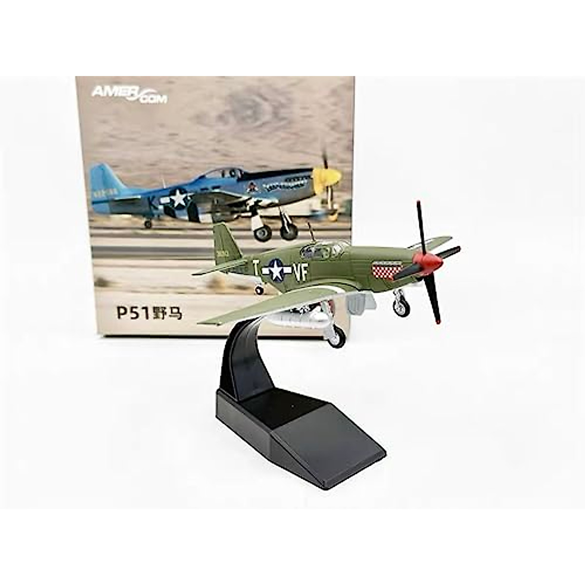 North American P-51 Mustang 1/72 Diecast Aircraft Model