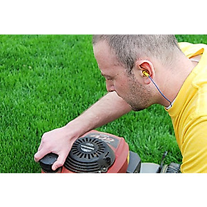 Plugfones Guardian in-Ear Earplug Earbud Hybrid - Noise Reduction in-Ear Headphones (Black)