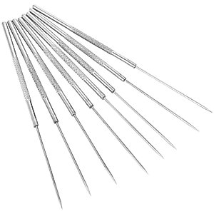 Baluue 8pcs Dissection Needle Stainless Steel Single End Probe Lab Bio Experiment Dissection Tools for Medical Students and Veterinary