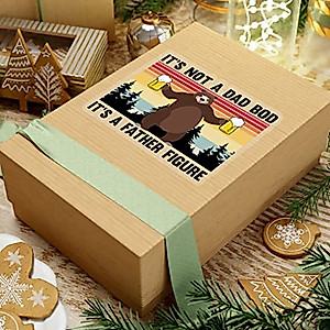 Teegarb Letter Blanket Sticker Decal Novelty Physique Body Build Curiousness Grizzly Enthusiast Hilarious Physical Stickers for Laptop Car 2" × 2" / Transparent