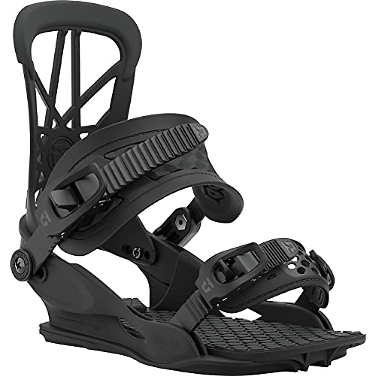 Union Flite Pro Mens Snowboard Bindings Sz M (8-10) Black