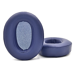 WH-XB900N Earpads Replacement Ear Pads Protein Leather Ear Cushion Cover Compatible with Sony WHXB900N WH-XB900N/B WH-XB900N Noise Cancelling Headphones (Blue)