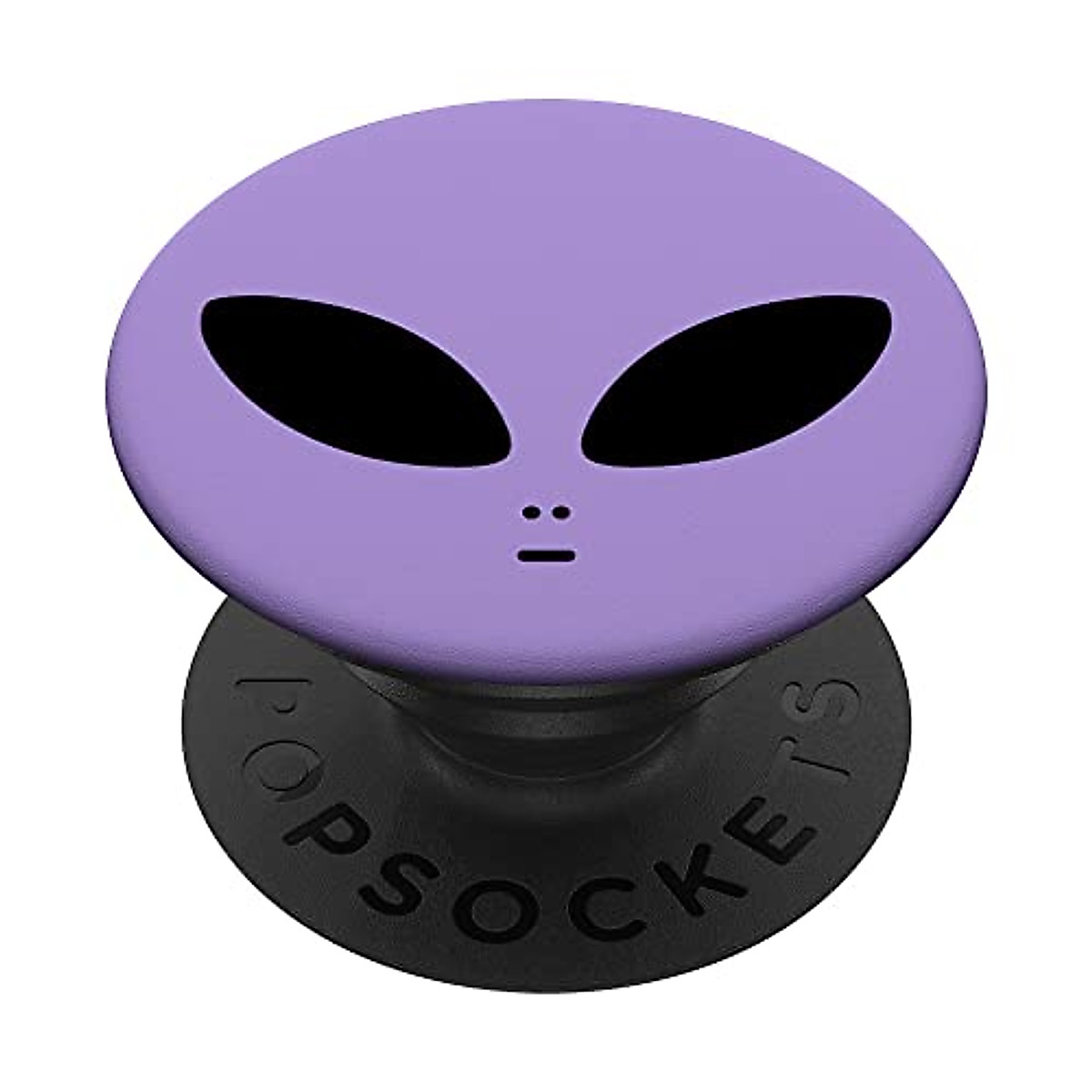 Cute Alien Face Head Pastel Purple Kawaii Goth 90s Style PopSockets Swappable PopGrip