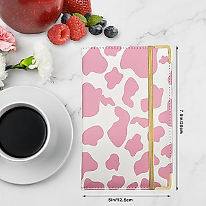 YeeCASE Server Book, Painted Server Books for Waitress, Durable Leather Waitess Book with Zipper Pocket,Server Manual Checkbook Fits Server Apron