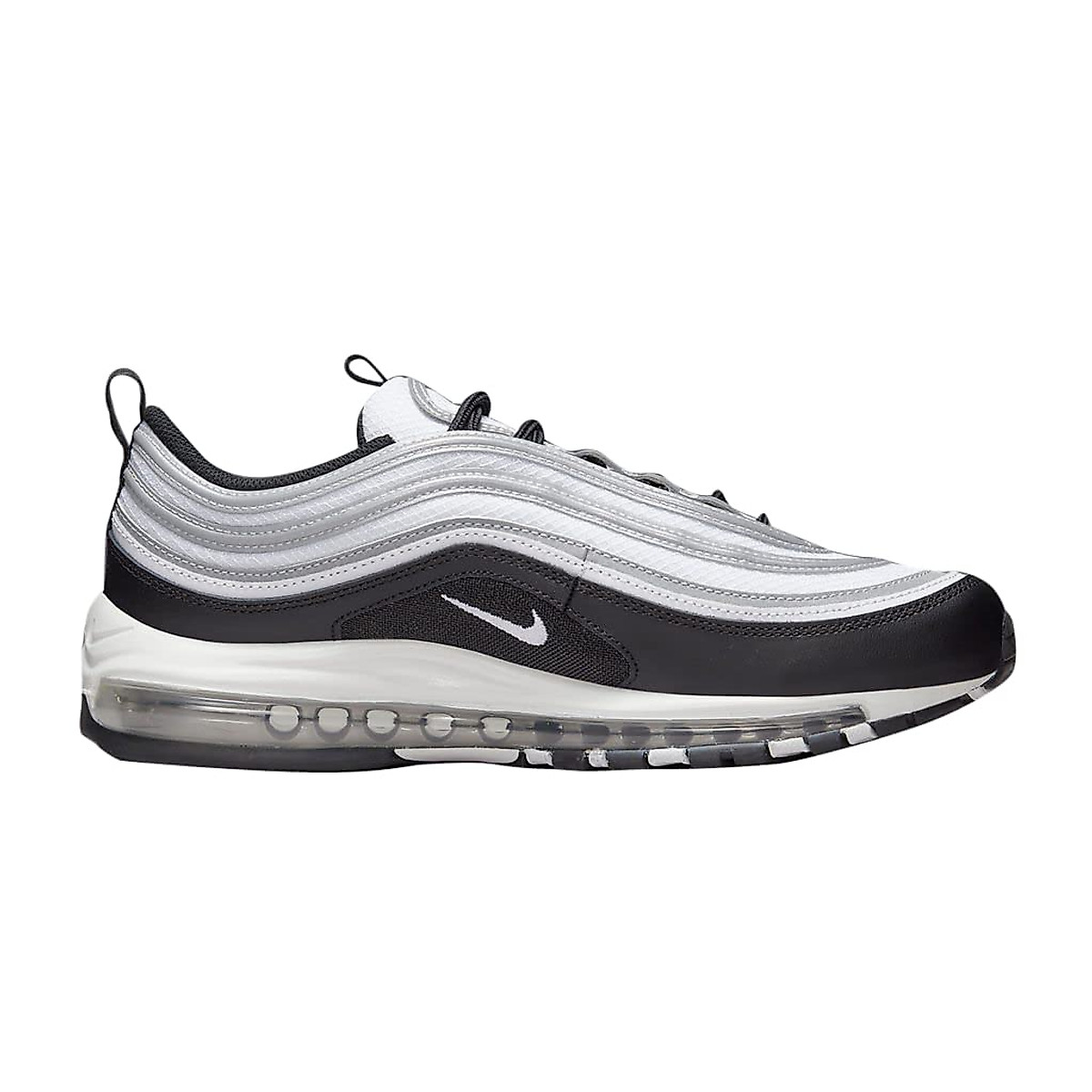 Nike Mens Air Max 97 DM0027 001 White/Black/Silver - Size 8.5