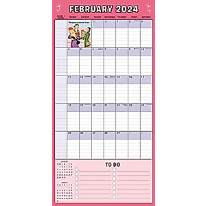 2024 Family Planner, 17-Month Calendar Planner: August 2023 - December 2024, 12" x 12" - Retro Mama