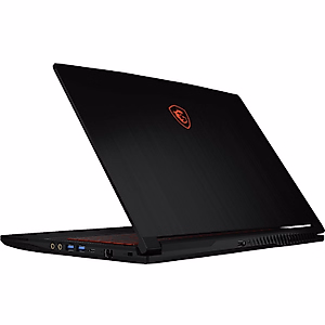 Newest MSI GF63 Thin Gaming Laptop, 15.6" FHD 144Hz, Intel i5-11400H, RTX 3050, 16GB RAM, 512GB NVMe SSD, Windows 11, Aluminum Black
