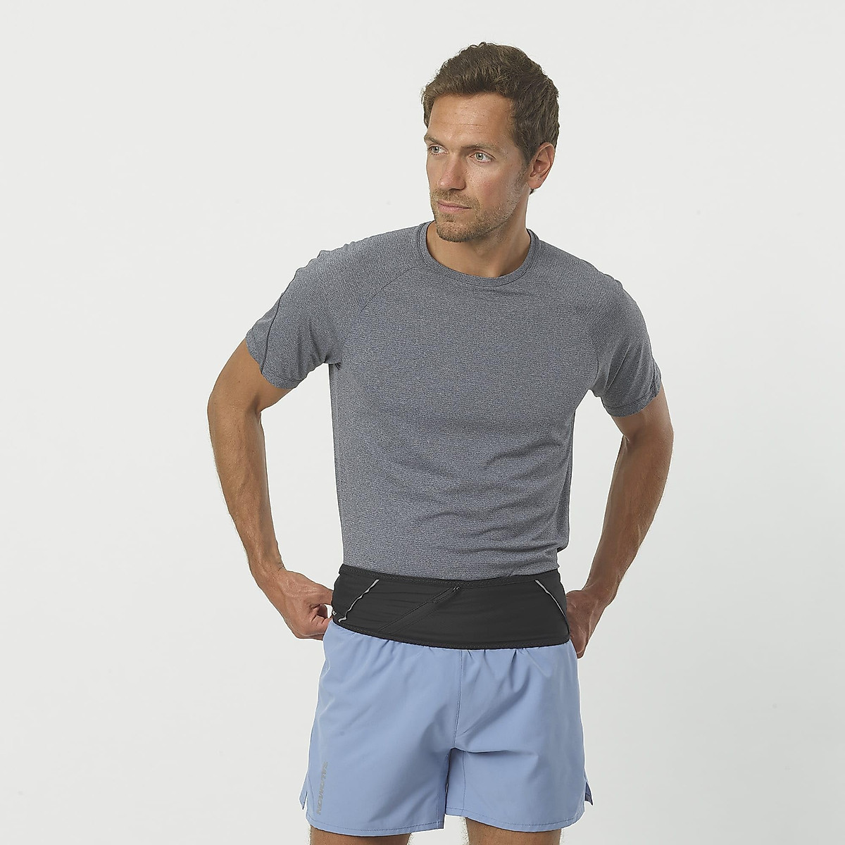 Salomon PULSE BELT Running Waist Pack , BLACK, XL