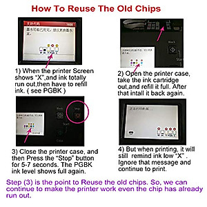 HEMAINK 6 Bottles Ink and Ink Refill Tools Compatible for Canon PGI-280 CLI-281 PGI-280XXL CLI-281XXL for PIXMA TS9120 TS8120 TS8220 TS8320 Printer (PGBK,BK,C,M,Y, Photo Blue) 6 Colors