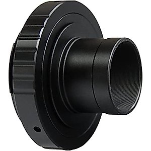 Celticbird 1.25" Astromania Telescope Camera T-Adapter (T-Mount) - Connect a DSLR or SLR Camera to a Telescope - Can Use Together with T-Ring —Compatible with Canon EOS SLR/DSLR Models