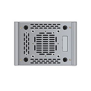 HUNSN Micro Firewall Appliance, Mini PC, VPN, Router PC, Intel J6413, RJ14, AES-NI, 6 x Intel 2.5GbE I226-V LAN, Console, HDMI, GPIO, SIM Slot, Barebone, NO RAM, NO Storage, NO System