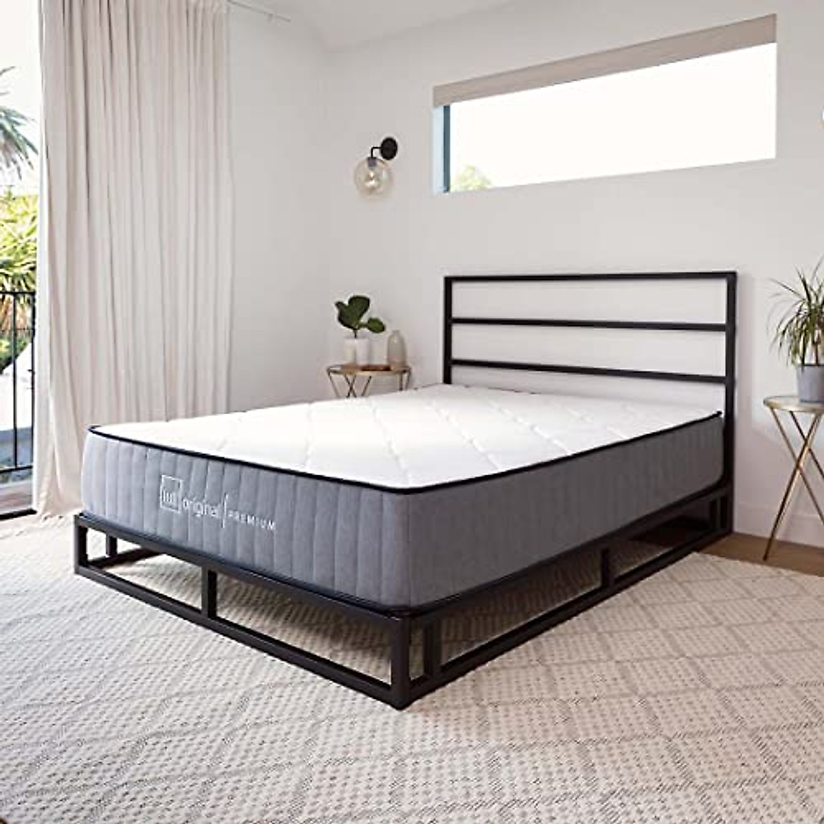 Lull The Original Premium Mattress - 4 Layers of Premium Memory Foam Mattress with Enhanced Cooling, Comfort, and Support. (Queen)