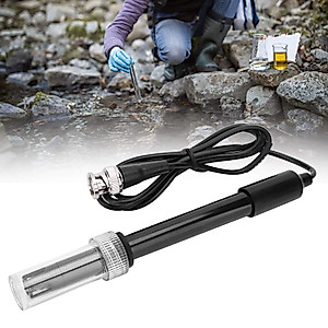 Garosa PH Probe 0-14 PH Detect Sensor Acquisition Monitoring PH Electrode Replacement Probe Electrode Probe Connector Cable Sensor