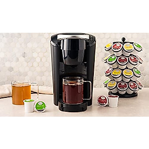 By The Cup Twinings Herbal & Decaffeinated Sampler Assorted Keurig 2.0 K-Cups with By The Cup Honey Sticks, 20 Count