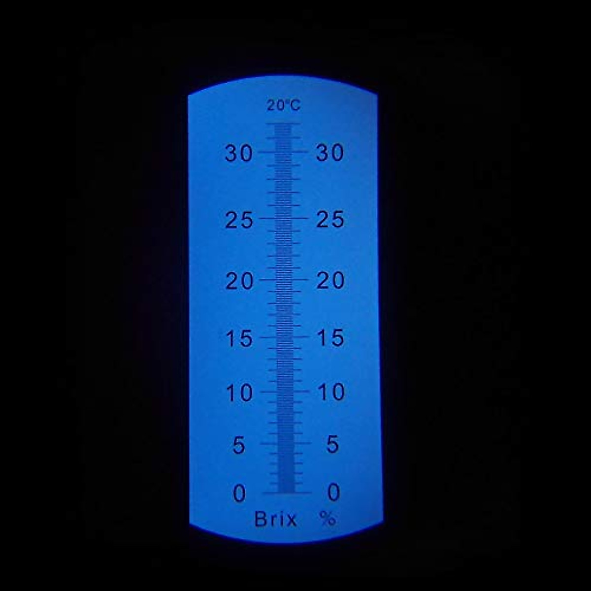 AMTAST Brix Refractometer with ATC for Liquid Fruit Canned Food Sugar Content Test 0-32% Brix Refractometer Automatic Temperature Compensation