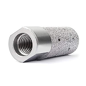 Z-LION Diamond Drum Wheel 1-Inch for Granite Marble Quartz Stone Sink Hole Edge