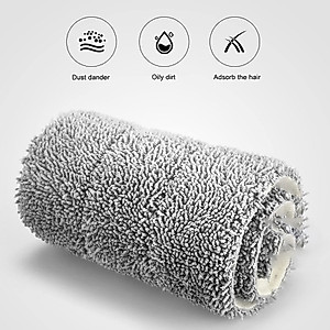 VATTEA Mop Bucket Mop Magic Floor Squeeze Squeeze mop with Bucket Flat Bucket Rotating mop for wash Floor House Home Cleaning Cleaner Easy