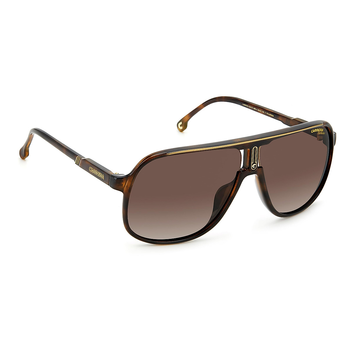 Carrera Polarized Brown Navigator Men's Sunglasses 1047/S 0086/LA 62