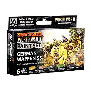 Model Color WWII German Waffen SS