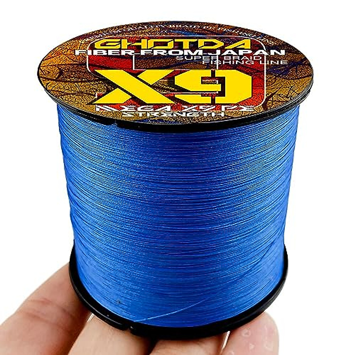 X9/12 Fishing Line 500m PE Multifilament Wire Strong Wear Resistance Saltwater/Fresh Water Light Bait Fishing Line
