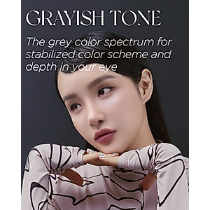 EQUMAL Over Classic Eye Palette – 6 Color Eyeshadow Palette – Muted Beige & Bright Pink - Blendable & Long Lasting Eye Shadow - Matte & Shimmer Multi Formul, 01 Lofty Air