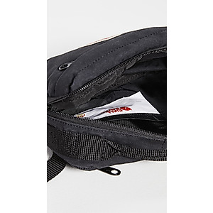 Fjallraven Women's Kanken Hip Pack, Black, One Size