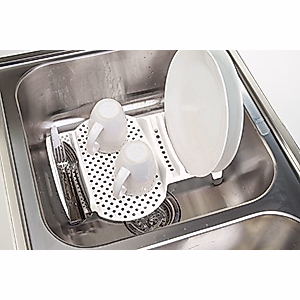 Prep Solutions by Progressive In-Sink Dish Drainer - White