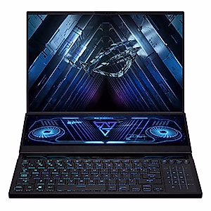 XOTICPC 2023 ASUS ROG Zephyrus Duo 16 GX650PZ Gaming Laptop (AMD Ryzen 9 7945HX, 32GB RAM, 2TB NVMe SSD, RTX 4080 12GB, 16" QHD+ 240Hz 3ms, Win 11 Pro) Gamer Notebook Computer