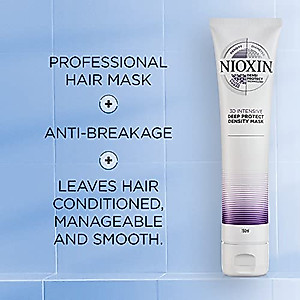 Nioxin Deep Protect Density Mask, Damaged and Thinning Hair, 5.07 oz