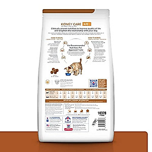 Hill's Prescription Diet k/d Kidney Care with Lamb Dry Dog Food, Veterinary Diet, 17.6 lb. Bag