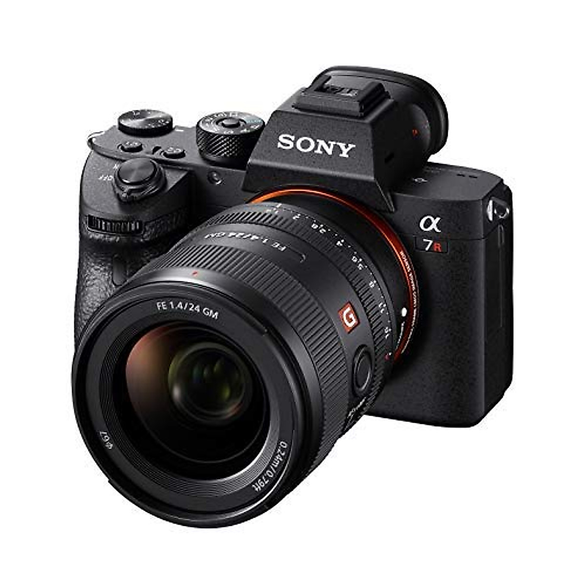 Sony E-Mount FE 24mm F1.4 GM Full Frame Wide-Angle Prime Lens (SEL24F14GM), Black (Renewed)