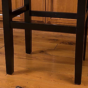 Christopher Knight Home Louigi Backless Leather Barstools, 2-Pcs Set, Brown