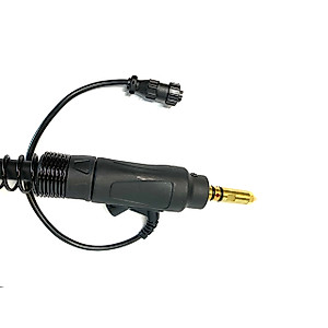 Techniweld Mig Star 400Amp 15Ft Mig Gun Tweco Compatible with Miller Plug and Contact Tips Bundle (.035)