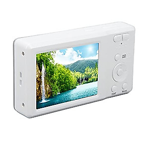 Camera, 2.7 Inch Digital Camera 56MP 4K 20X Continuous Shooting High Definition Flash for Kids Travel (Silver)