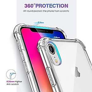 ORIbox Case Compatible with iPhone XR Case, with 4 Corners Shockproof Protection