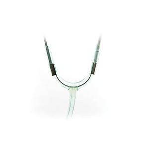 ADC 612BK Adscope Lite Model 612 Lightweight Platinum Clinician Stethoscope with Tunable AFD Technology, 30.5" Length, Black