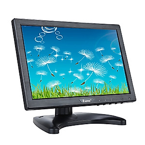 Eyoyo 10 Inch IPS LCD Monitor 1280x800 Resolution Support HDMI VGA BNC AV Input for PC TV Security Display(10 inch)