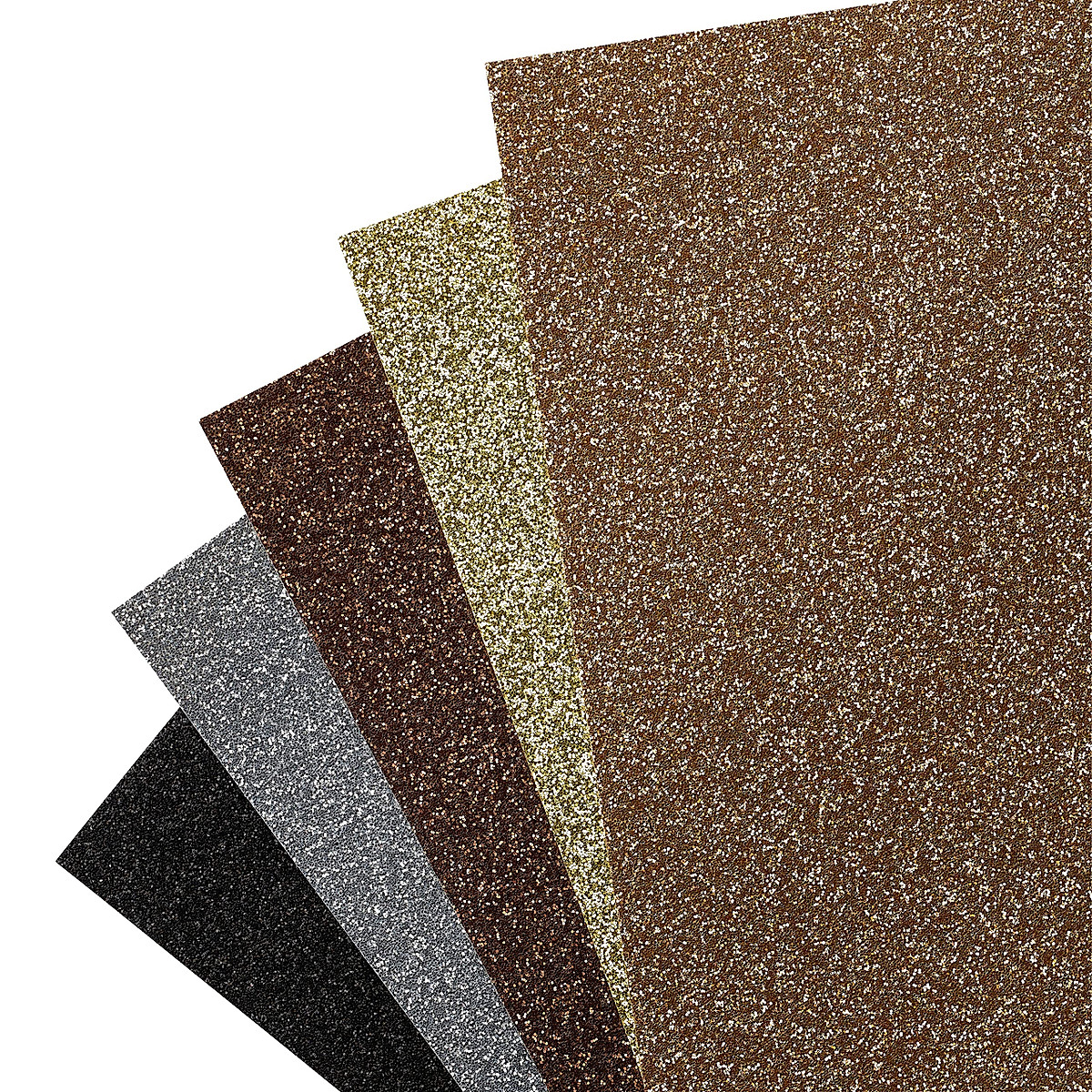 Metallic Glitter Cardstock Paper Pad by Recollections™, 4.5”; x 7”;