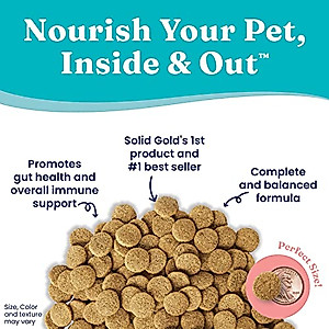 Solid Gold Hund N Flocken - Dry Dog Food w/Lamb, Rice & Pearled Barley - Digestive Probiotics for Dogs - Gut Health & Immune Support - Gluten Free - Omega 3, Superfoods & Antioxidants - 24 LB