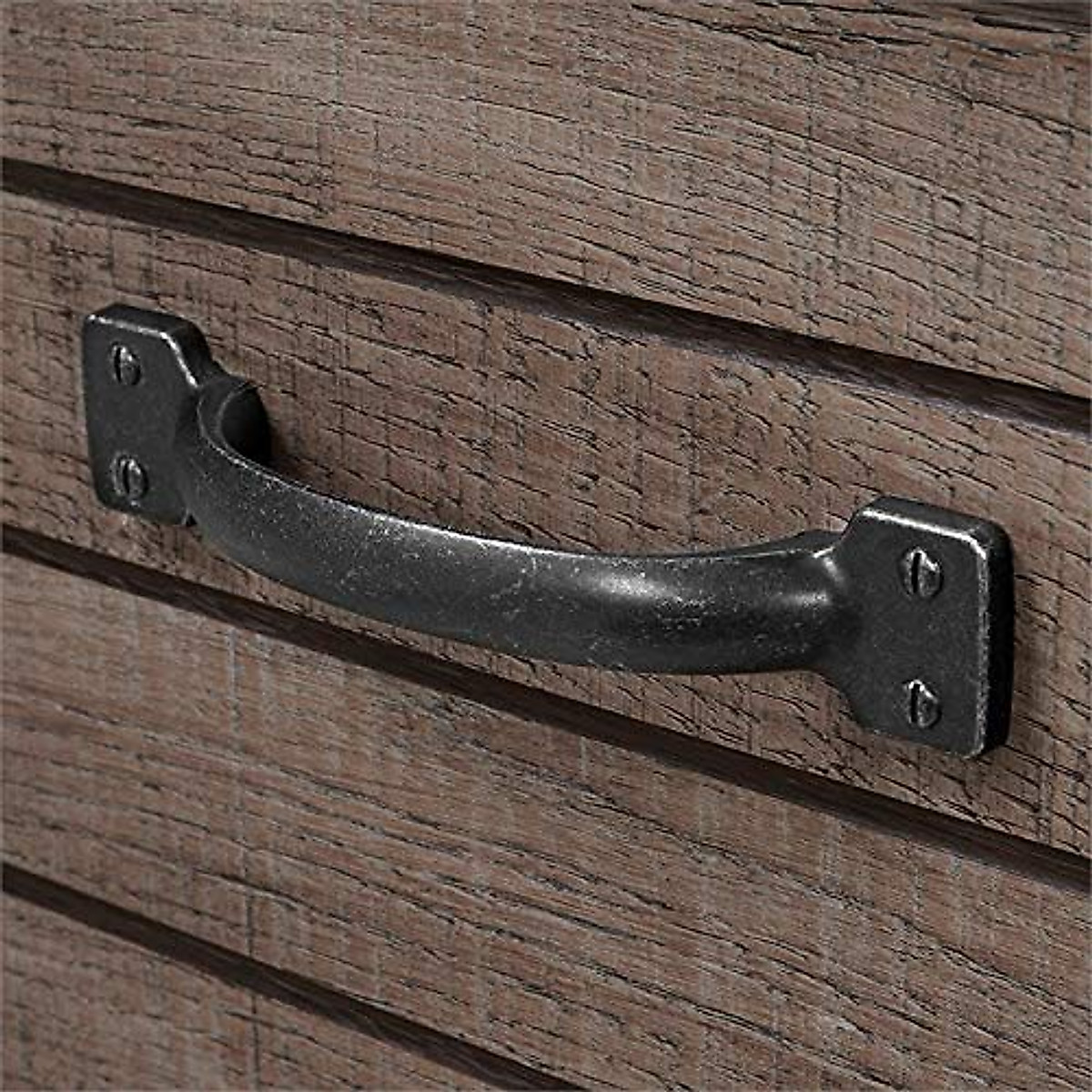 South Shore Ulysses Twin Bookcase Headboard, Fall Oak