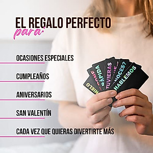 Conversar y Conocerse - 120 tarjetas con preguntas, juegos, conversaciones y más. Divertidos juegos para parejas, juegos de cartas para adultos, Regalos para parejas, juegos de mesa para adultos