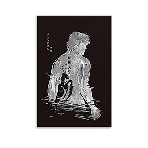 Hanma Baki Poster Poster Decorative Painting Canvas Wall Art Living Room Posters Bedroom Painting 12x18inch(30x45cm)