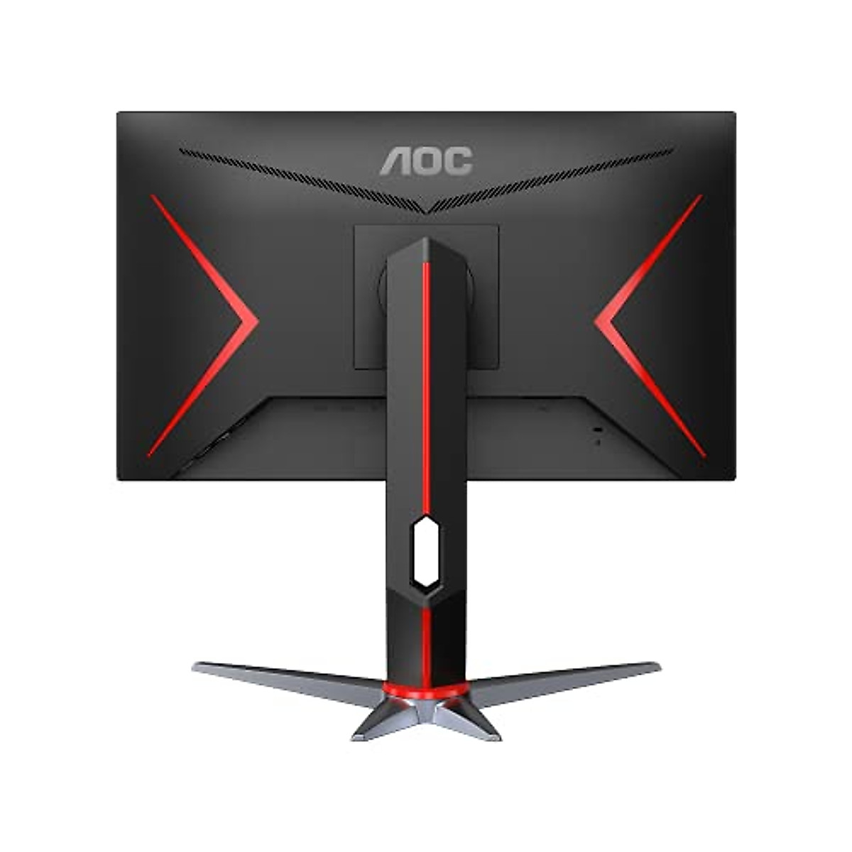 AOC 27G2 27" Frameless Gaming IPS Monitor, FHD 1080P, 1ms 144Hz, NVIDIA G-SYNC Compatible + Adaptive-Sync, Height Adjustable, 3-Year Zero Dead Pixel Guarantee, Black/Red