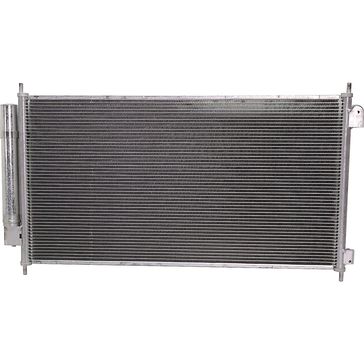 Kool Vue A/C Condenser Compatible With 2008-2012 Honda Accord, Fits 2012-2015 Crosstour, Fits 2010-2011 Accord Crosstour With Receiver Drier