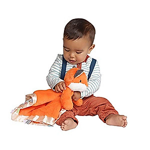 Manhattan Toy Fairytale Snuggle Fox Blankie Ultra-Soft Soothing Baby Lovey, 19" x 19"